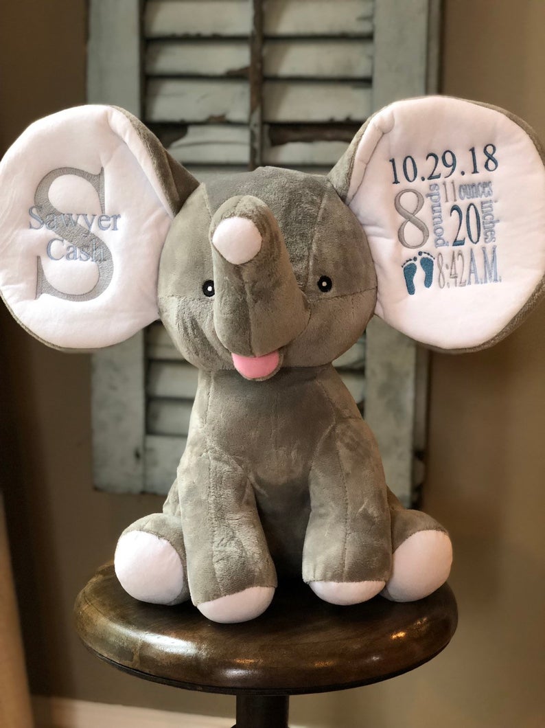 Personalized Elephants – Kennesaw Embroidery